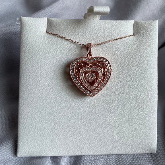 Vanna K | Jewelry | Bella Luce Rose Gold Dancing Bella Pendant | Poshmark